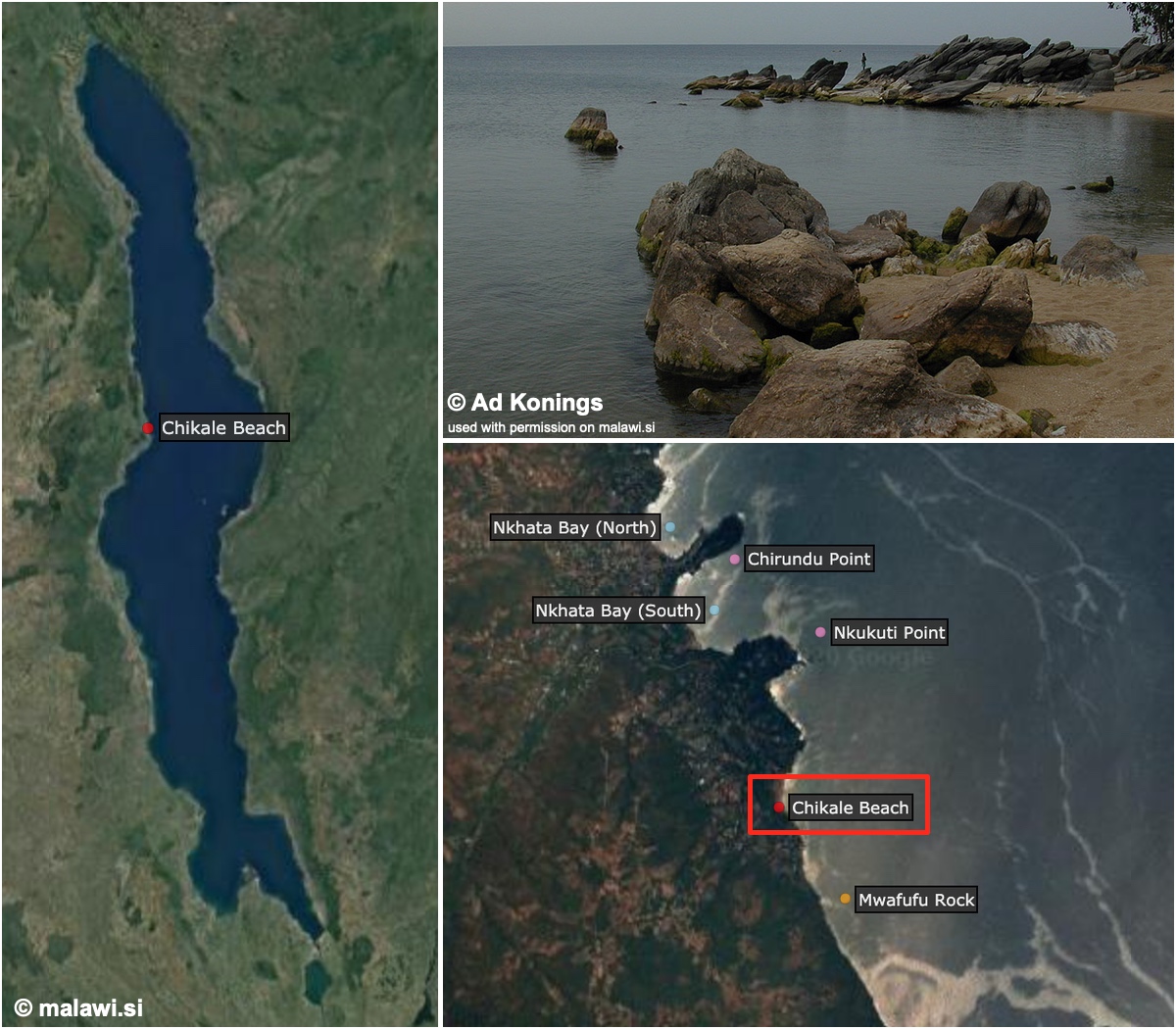 Chikale Beach, Lake Malawi, Malawi