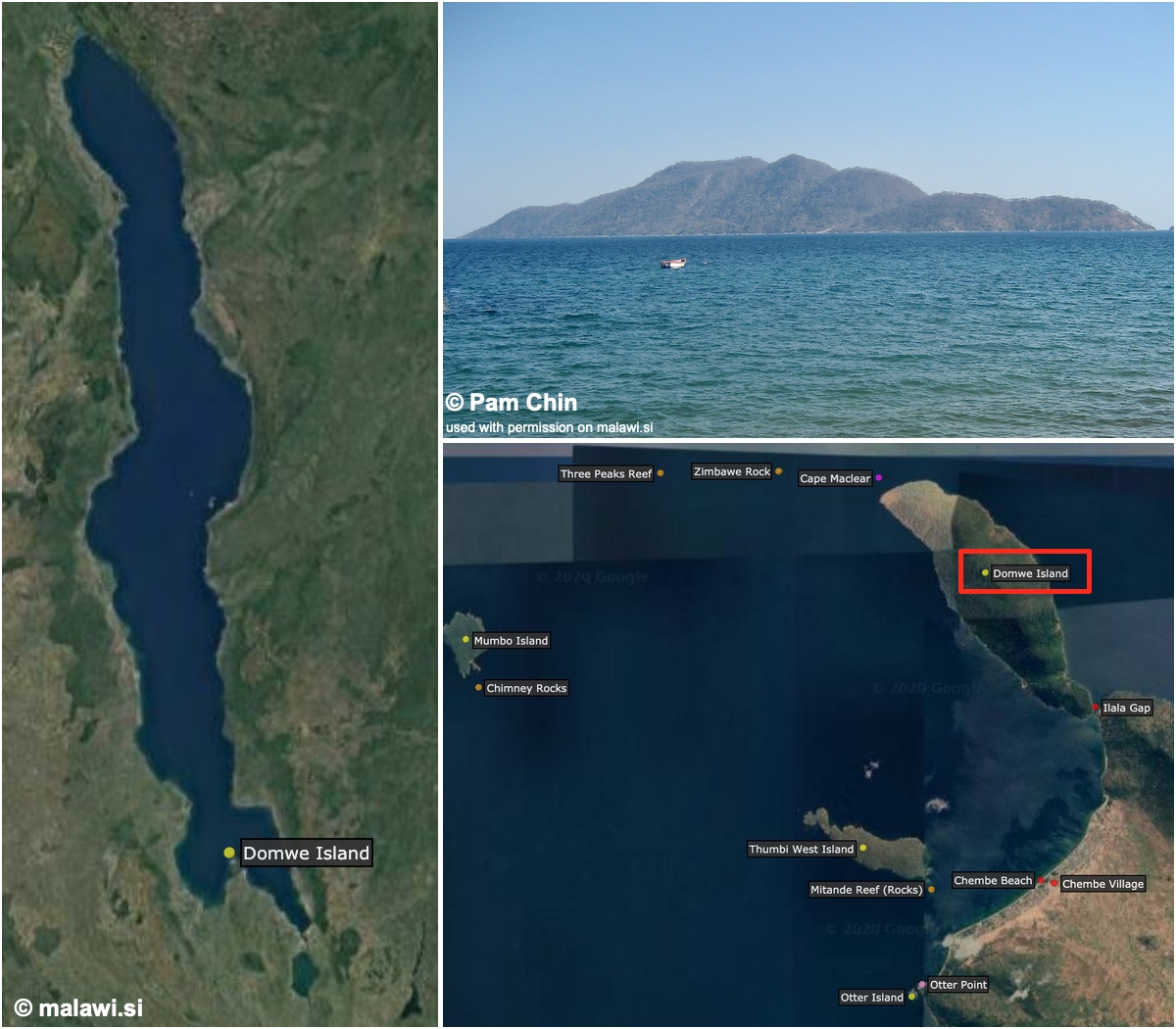 Domwe Island, Lake Malawi, Malawi